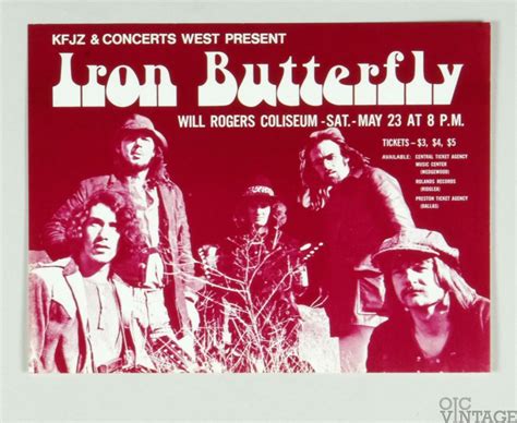 Rock On Vinyl Iron Butterfly Metamorphosis 1970