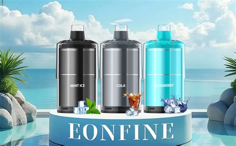 Amazon Eonfine 電子タバコ 交換用 Pod 40000回吸引可能 Vape 用 カートリッジ 使い捨て べイプ カートリッジ