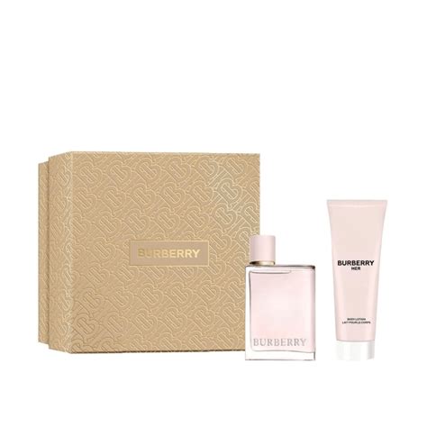 Burberry Her Coffret Edp 50ml Body Lotion 50ml Opaque