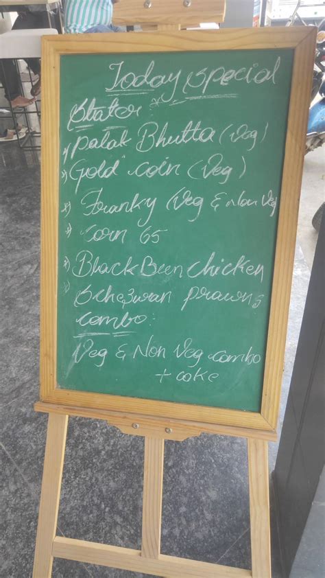 Menu At The Eateries Hyderabad