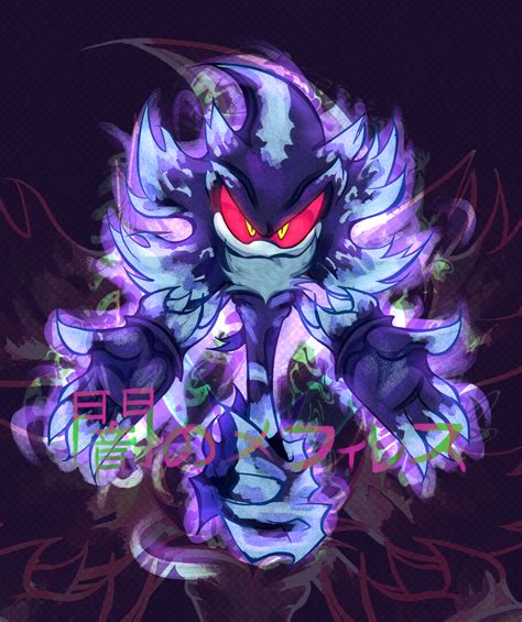Mephiles The Dark By Camomilaxd On Newgrounds