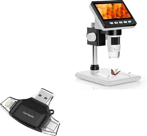 Boxwave Smart Gadget Compatible With Elikliv Edm43 Coin Microscope 4 3 In