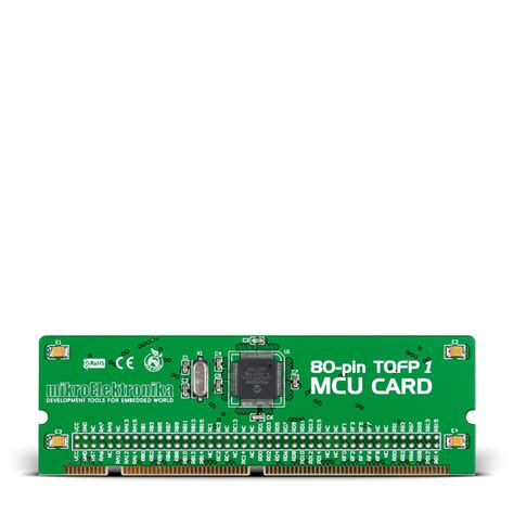 BIGdsPIC6 80 Pin MCU Card With DsPIC30F6014A