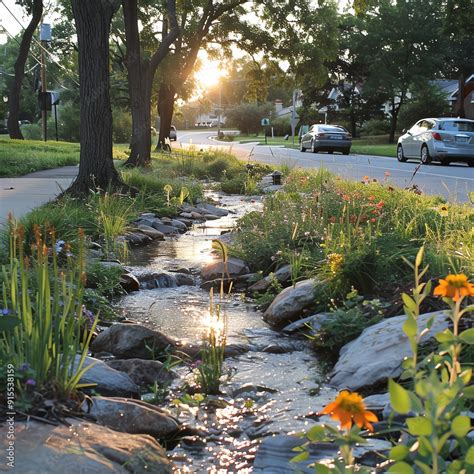 Rain Gardens In Urban Landscapes Efficiently Managing Stormwater And