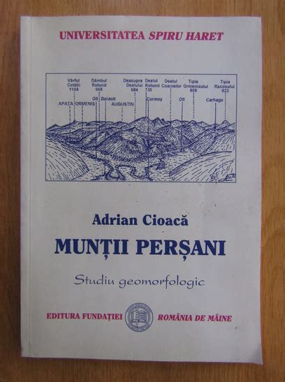Adrian Cioaca Muntii Persani Cumpără