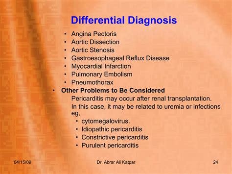 Uremic Pericarditis Ppt