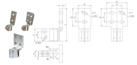 Brass Terminal Flag For Transformer Bushing Copper Flag