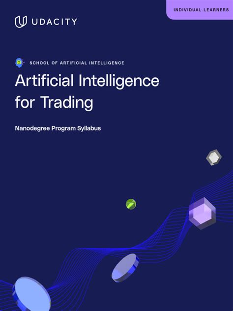 Ai For Trading Learning Nanodegree Program Syllabus Pdf