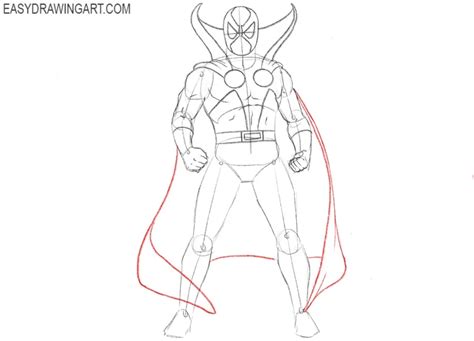 How To Draw Spawn Easy Drawing Art