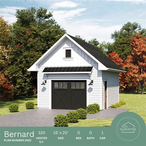 Detached Single Car Garage Dimensions Single Car Garage Plans
