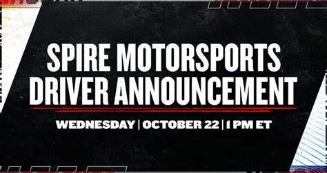 Tune In Spire Motorsports Live Stream 1 P M Et Nascar