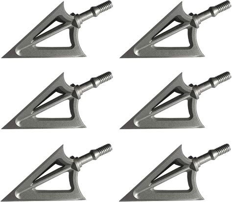 Archery Broadheads 100125 Grain Fixed Blades Stainless Steel Hunting