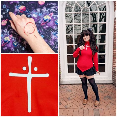 Rin Tohsaka Fate Stay Night Fate Unlimited Blade Works Htv Decal And Command Seal Temporary Tattoo