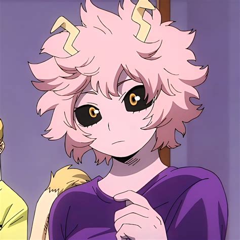 Mina Ashido Anime Anime Character Design Pixel Art Characters