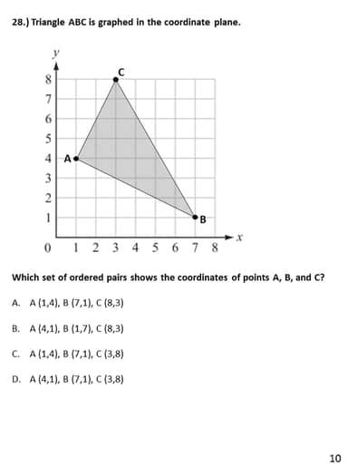 Free Mstep Math Practice 5th Grade By Kinesthetic Classroom Tpt