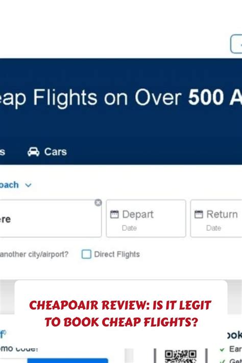Cheapoair Review Is It Legit To Book Cheap Flights Book Cheap