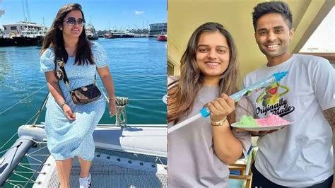 Suryakumar Yadav Makes Test Debut Know All About His Gorgeous Wife