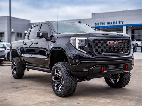 2024 Gmc® Sierra 1500 At4 Black Widow Conversion At Seth Wadley