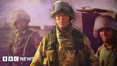 Iraq War The Helmet That Saved A Black Watch Soldiers Life
