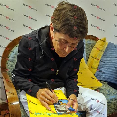 Gianni Morandi Official 1967 Signed Card Italian Singer Signedforcharity