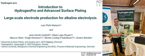 Hydrogenpro Aarhusptx Energystorage Powertox Greenenergy