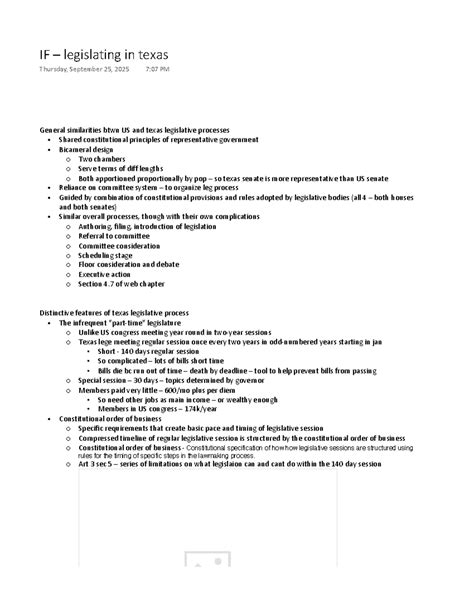 Texas Legislative Process Structure Timeline And Leadership