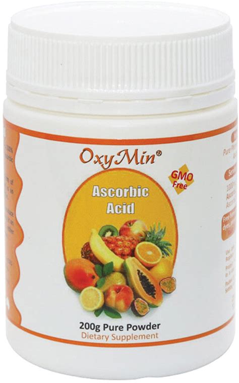 Oxymin Ascorbic Acid 200g Health Co