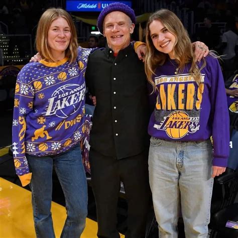 Flea With His Beautiful Daughters Frusciante World Facebook