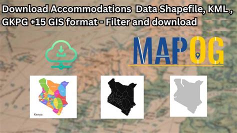 Download Accommodations Data Instantly Free Gis Files For 200