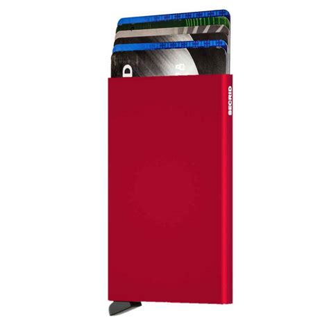 Secrid Card Protector Red The Pen Shop