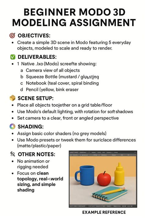 Entry 1 By Zeeshankhan70 For Modo Beginner Modeling Assignment