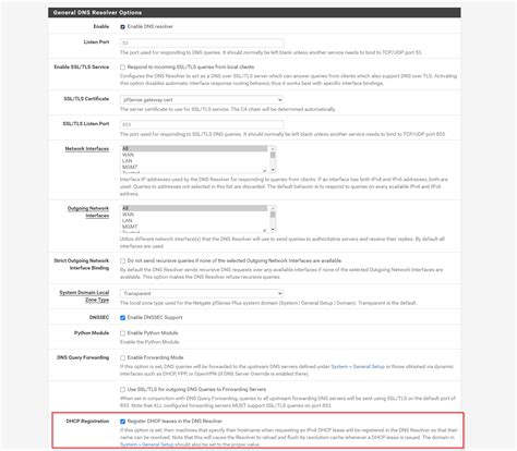 Pfsense Resolver Not Adding Dhcp Hosts To Resolver Table Netgate Forum