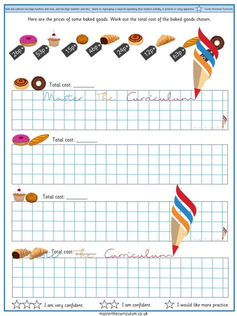 Add And Subtract Two Digit Numbers And Ones And Two Digit Numbers And Tens Where No Regrouping