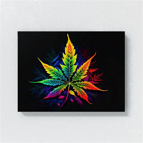 Weed Leaf Art