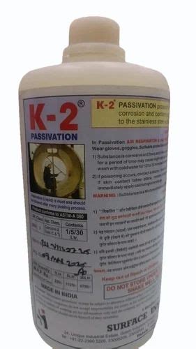 1 Kg K2 Passivation Chemical Paste At ₹ 135litre In Mumbai Id 1855035430