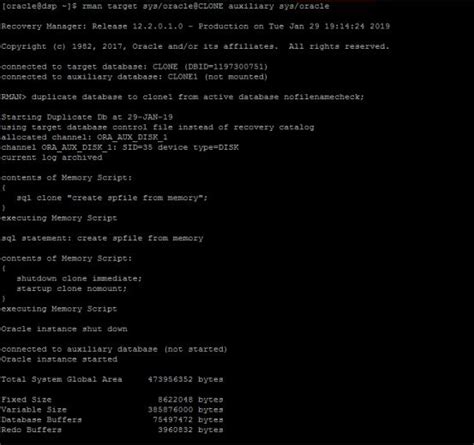 RMAN Clonning Active Duplication Doyensys Blog