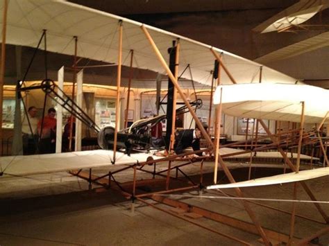 The Wright Flyer In The Smithsonian Air And Space Musem First Air