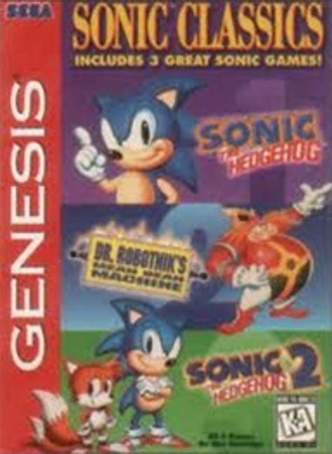 Sonic Classics Genesis Complete Game For Sale Dkoldies