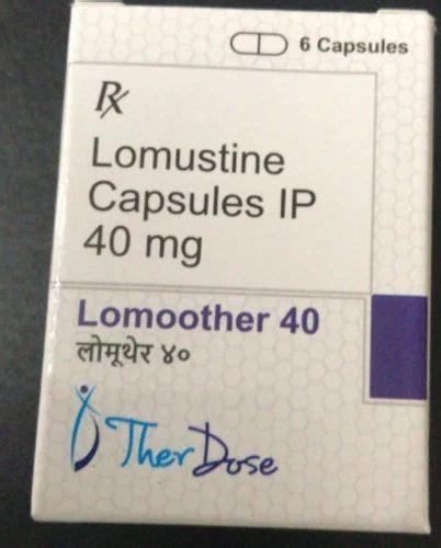Lomustine Capsules 40 Mg At Rs 1360 Box Lomustine Capsules In Nagpur Id 26859666548