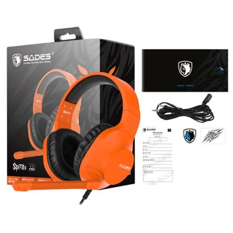 Sades Sa721 Spirits Gaming Headset Orange In Kuwait Pre Order Online