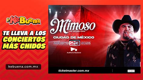 Boletos Gratis Para El Mimoso En El Auditorio Nacional