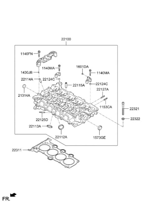 Cylinder Head 2021 Kia Seltos
