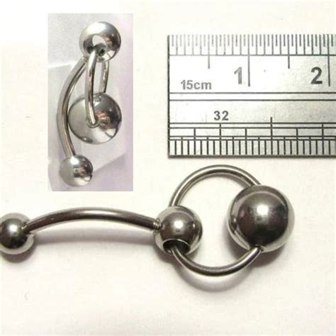 Vertical Clitoral Hood Jewelry Etsy