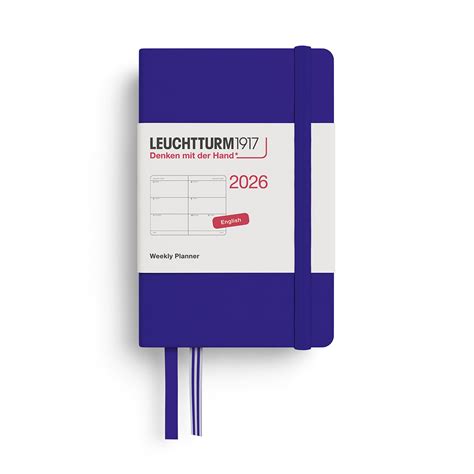 Leuchtturm1917 A7 Weekly Planner Mini 2026 Ink Toronto Pen Shoppe