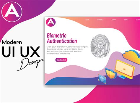 Uiux Design For Biometric Authentication By Alina Shah On Dribbble