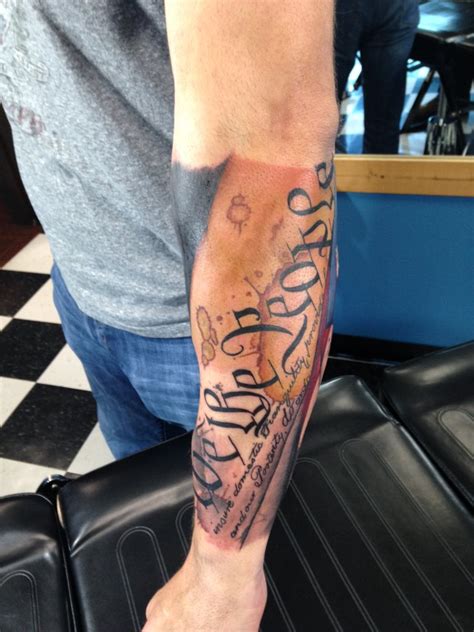 Constitution Tattoo