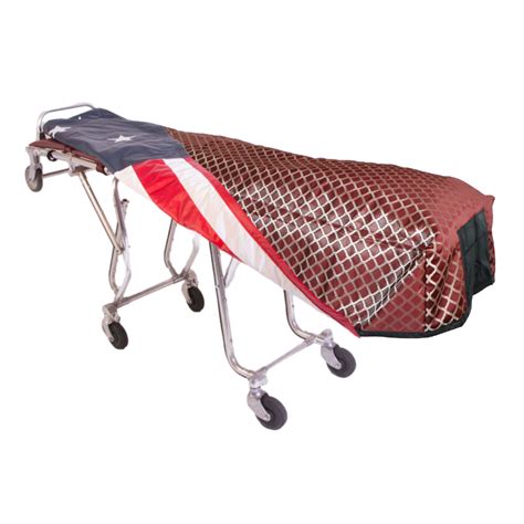 Patriot Reversible Cot Cover Beckington Brick Vischer Funeral Supplies