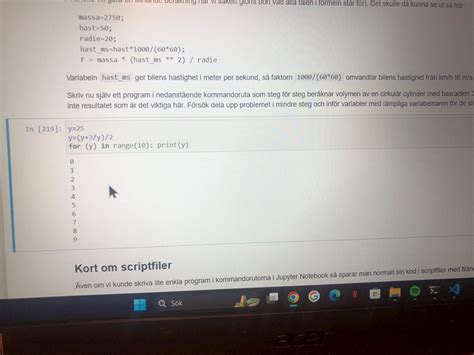 Ska Köra Upprepa Ett Kommando 10 Gånger Vet Inte Hur Man Gör Programmeringpython Pluggakuten