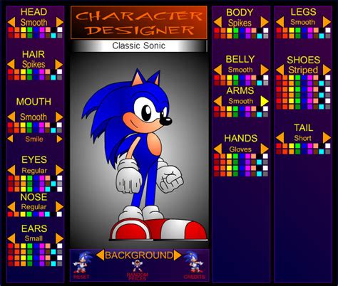 Classic Sonic By Mrmariogeorge123 On Deviantart