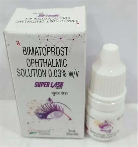 Lumigan 0 01 Eye Drops 0 3 Mg X 1 Ml X 3ml At Rs 480 Bottle In
